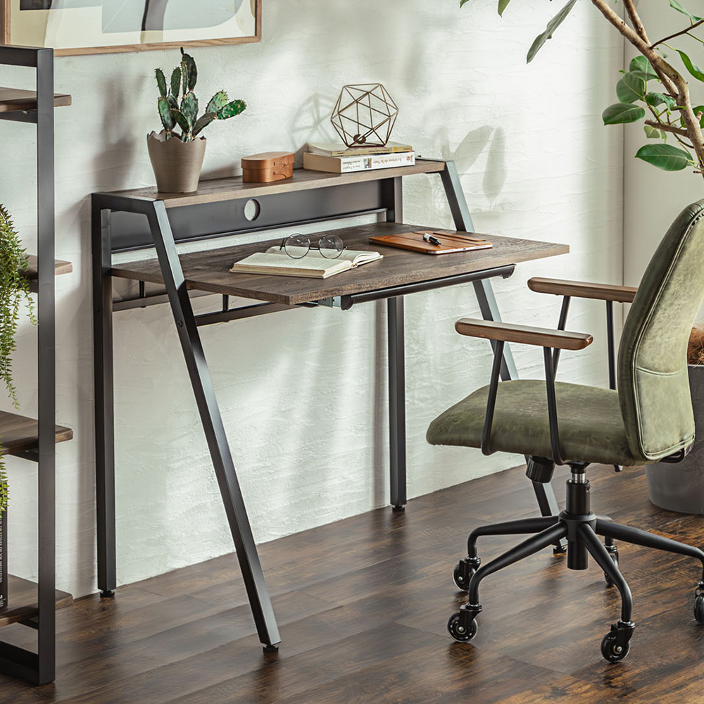 ワークデスク 幅96cm リグ｜ユニットシェルフ 家具・インテリアの通販｜Rafila（ラフィラ）