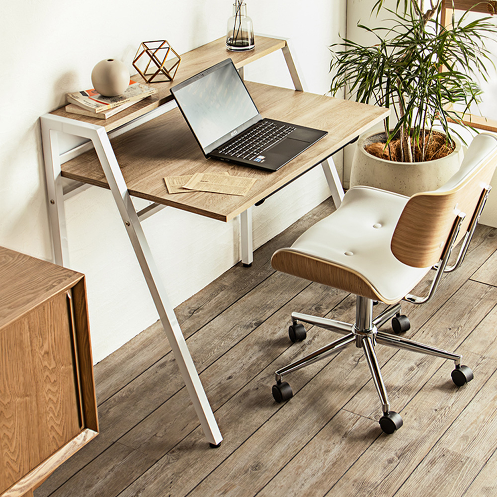 ワークデスク 幅96cm リグ｜ユニットシェルフ 家具・インテリアの通販｜Rafila（ラフィラ）