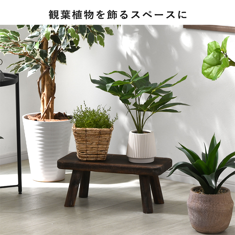 木製 プランタースタンド 長方形 オクト S｜ユニットシェルフ 家具・インテリアの通販｜Rafila（ラフィラ）