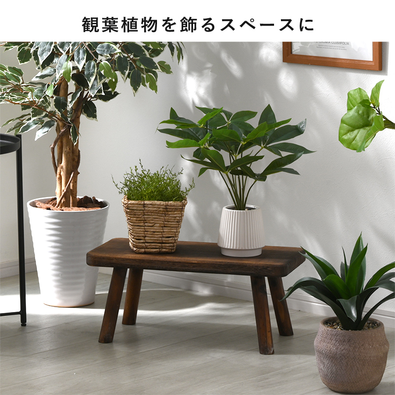 木製 プランタースタンド 長方形 オクト L｜ユニットシェルフ 家具・インテリアの通販｜Rafila（ラフィラ）